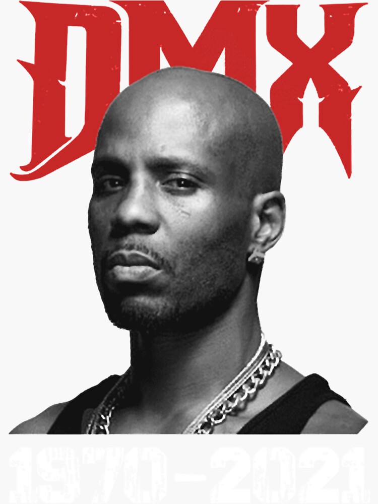 "D.M.X. rip dmx 1970-2021 Essential Classic T-Shirt" Sticker by MarenThiel | Redbubble