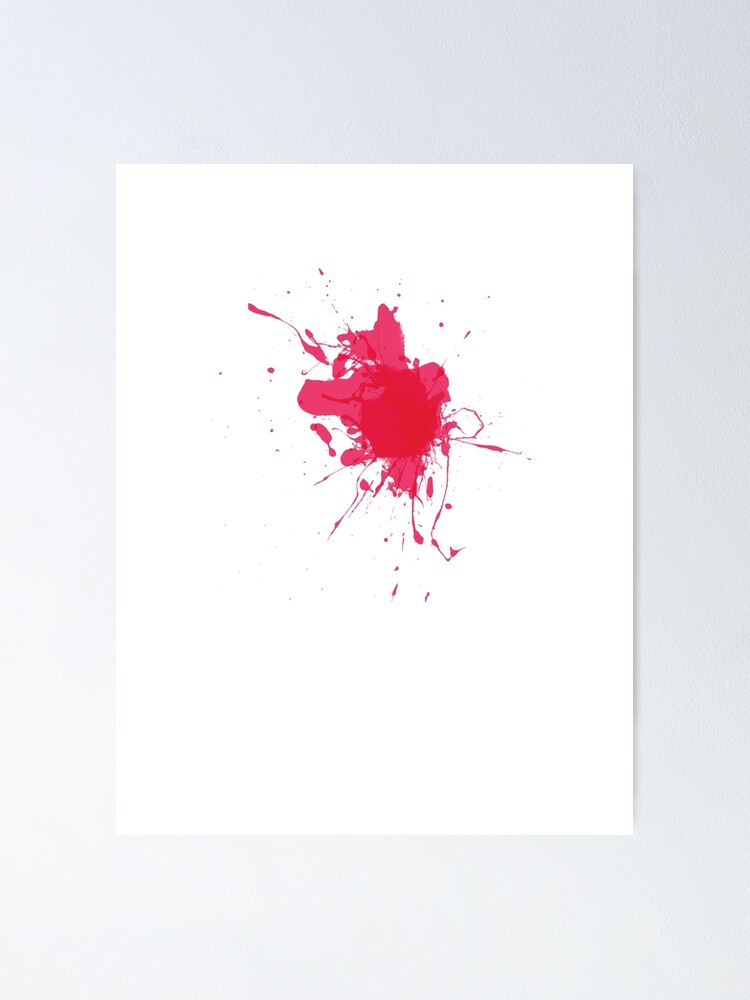 "Very beautiful red paint design " Poster for Sale by Eoqastore1 ...