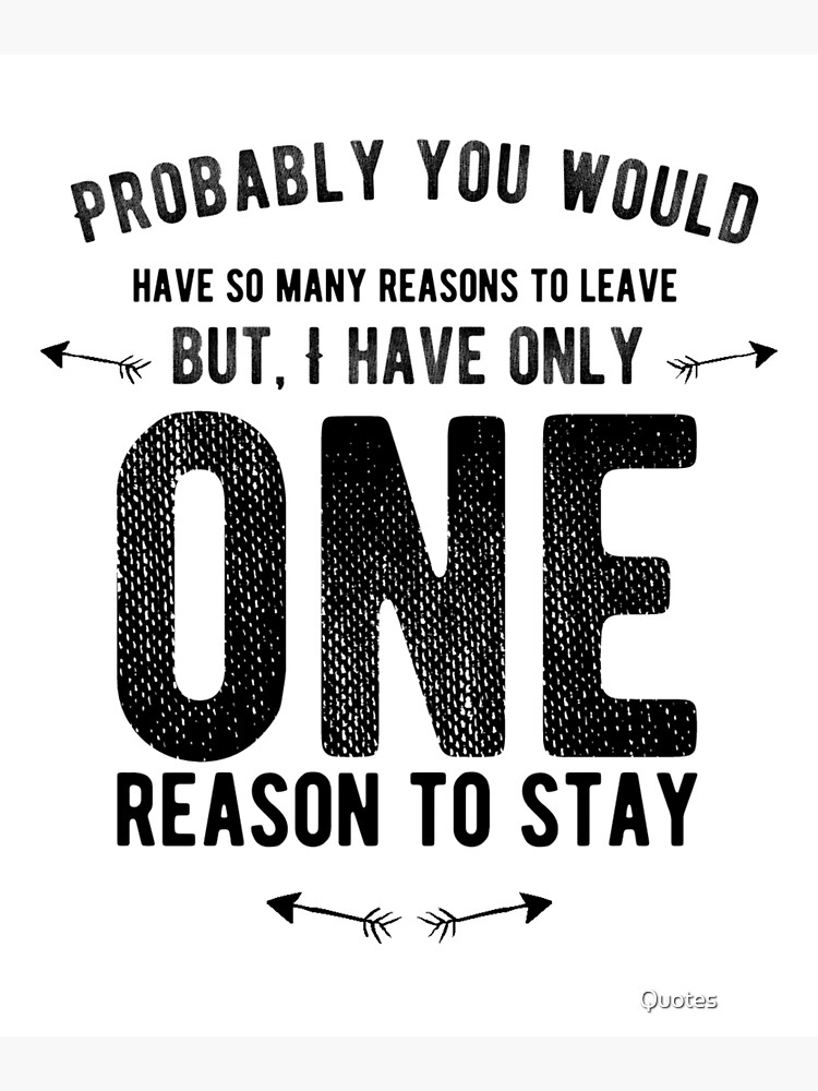 Many Reason Quotes