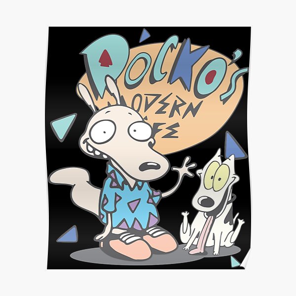 "Rocko's Modern Life" Poster for Sale by CathyGordon4 | Redbubble
