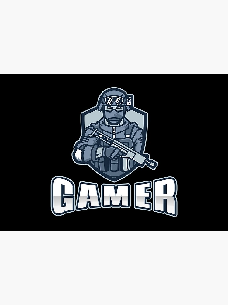 "Gamer with Shooter Force Theme" Poster for Sale by PRIVARSHU | Redbubble