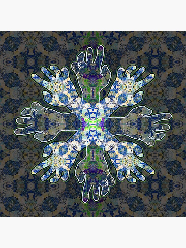 "Twisting Hands" Sticker by jrmyfuzz | Redbubble