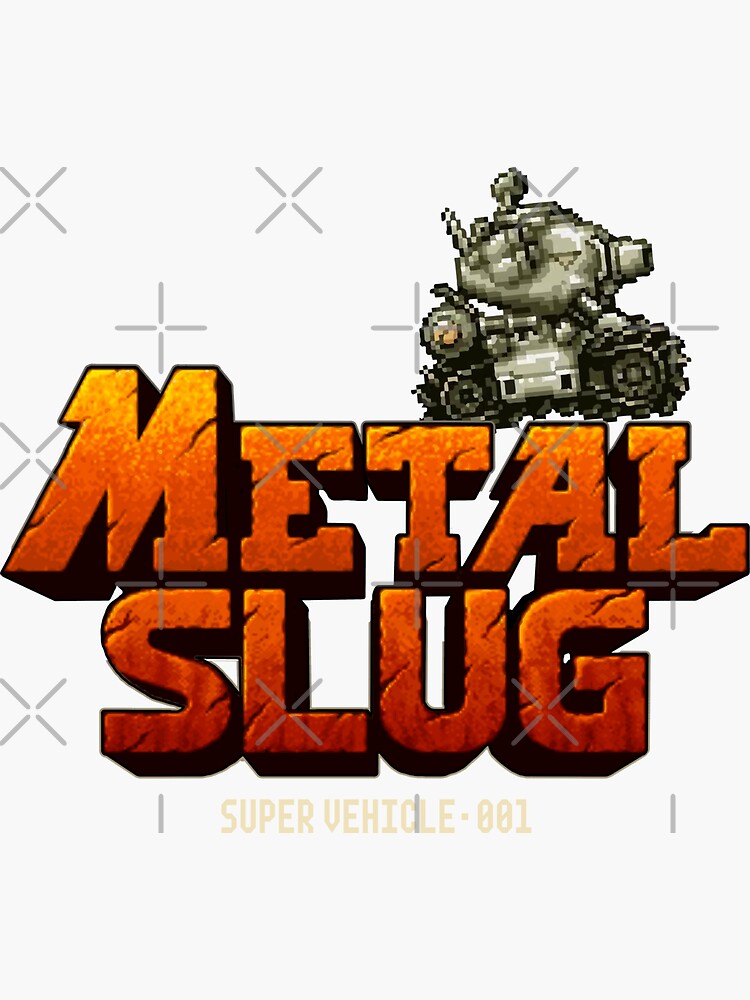 "metal slug super vehicle" Sticker for Sale by VinagreShop | Redbubble