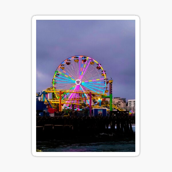 "Ferris Wheel " Sticker by RazeKrieger | Redbubble