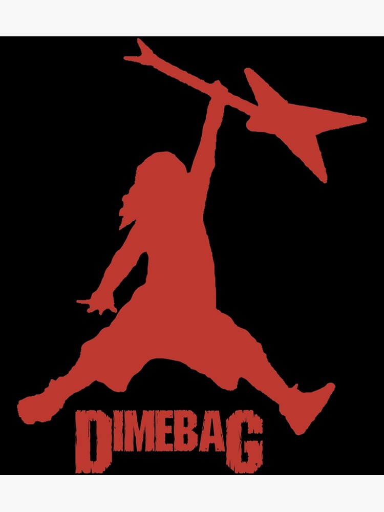 "Air Dimebag Sticker" Poster for Sale by catalinahu | Redbubble