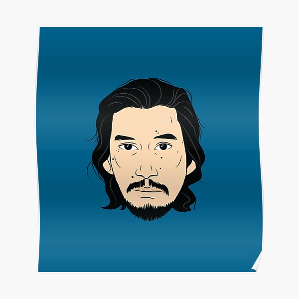 "Adam Driver" Poster for Sale by MutantCreations | Redbubble
