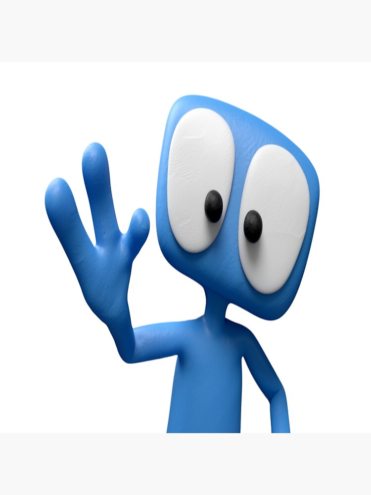 "Blue Animation" Poster for Sale by SmokeZero | Redbubble