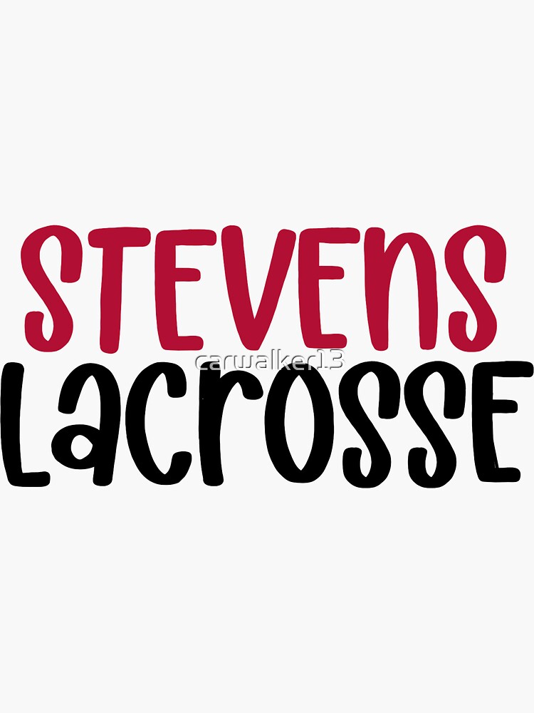 "Stevens Institute of Technology Lacrosse" Sticker by carwalker13 ...