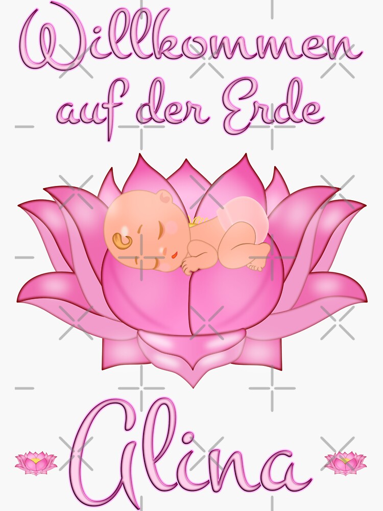 "Welcome to Earth - Alina" Sticker by madrigenum | Redbubble