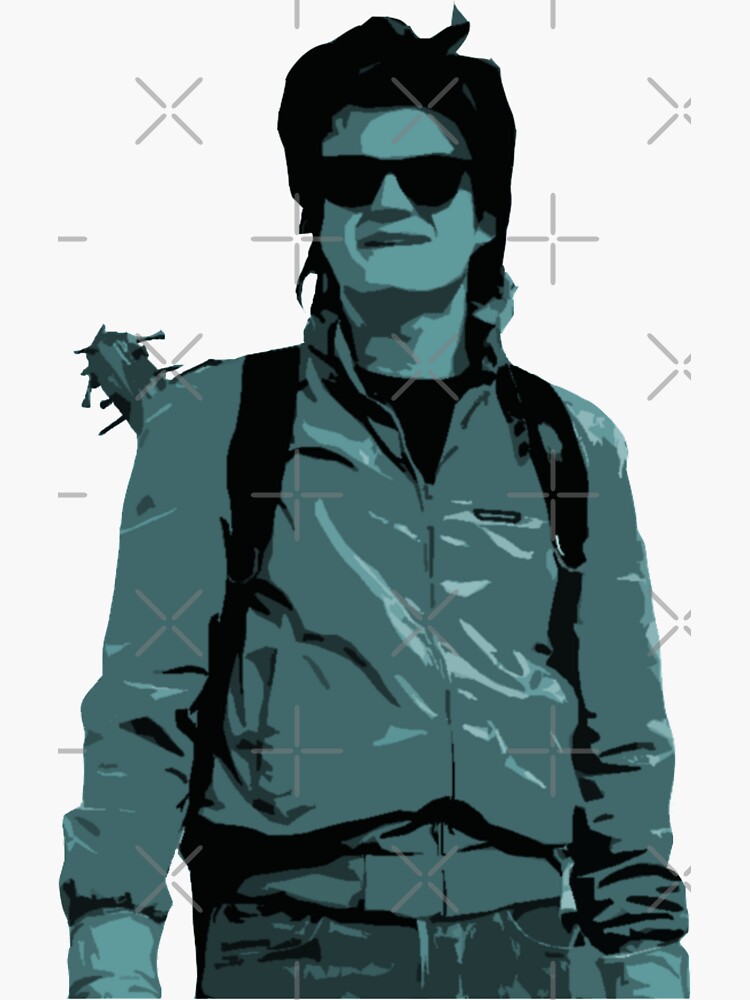 "Posterized Steve" Sticker by tartefilm | Redbubble