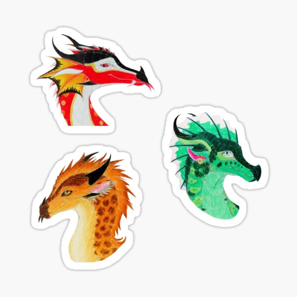 "Trio Sticker Pack" Sticker by Lycoris-art | Redbubble