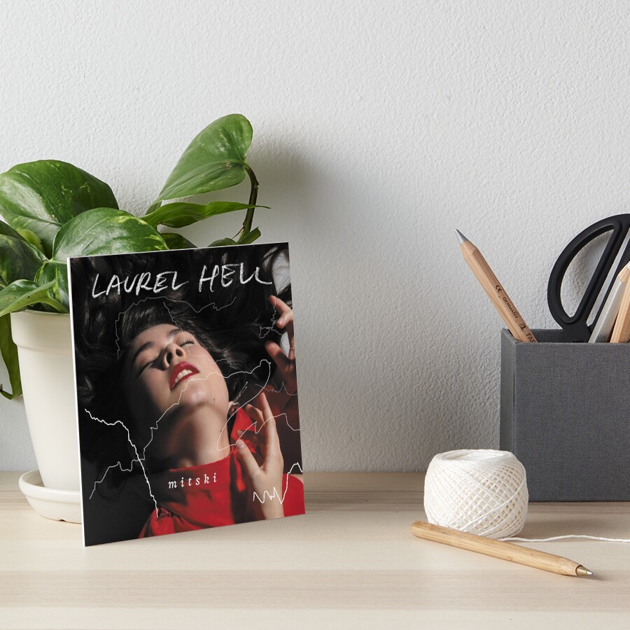 "mitski laurel hell album cover" Art Board Print by kidmolasses | Redbubble