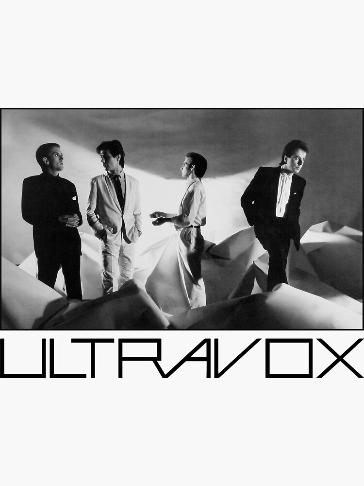 "Ultravox 'Vienna'" Sticker by TamtamTown | Redbubble