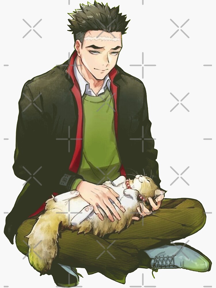 "Gyomei Himejima - Kimetsu No Yaiba" Sticker by LittleDelta | Redbubble