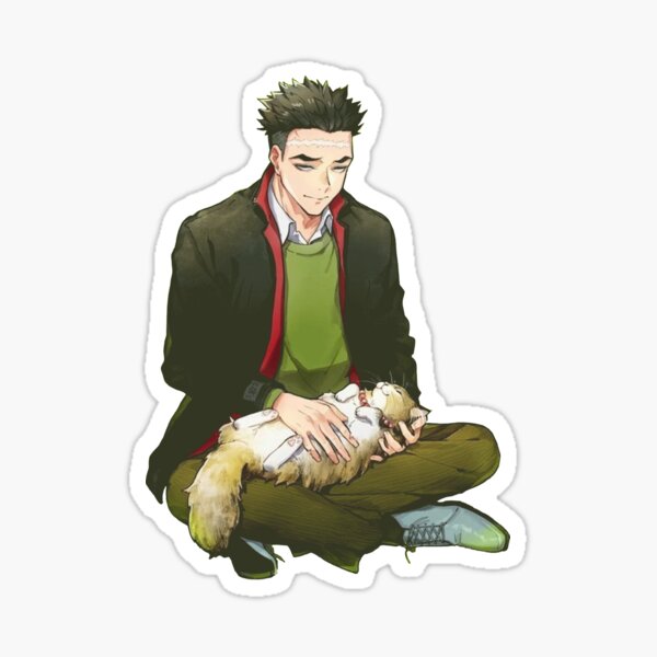 "Gyomei Himejima - Kimetsu No Yaiba" Sticker by LittleDelta | Redbubble