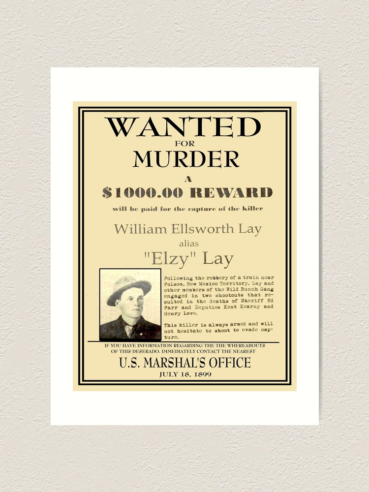 1920s Wanted Poster Template