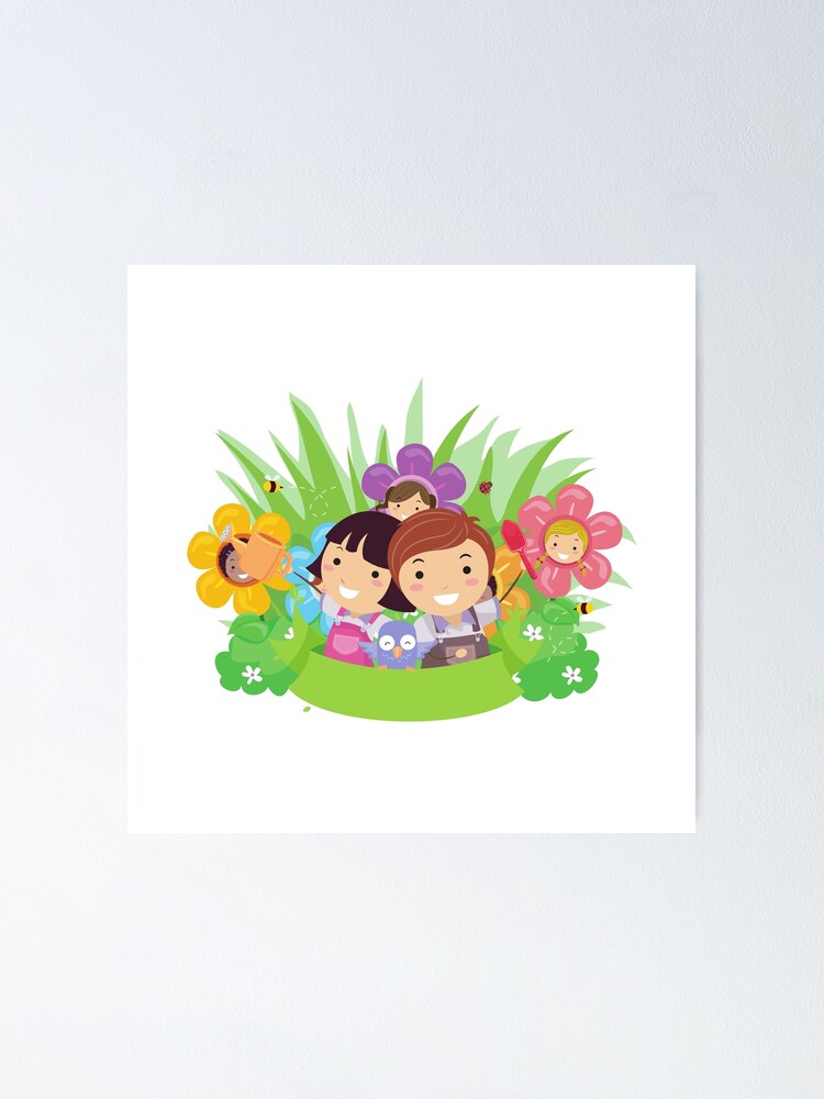 "Kid Core Flower - Kid Flower" Poster for Sale by CorneliusDesign ...