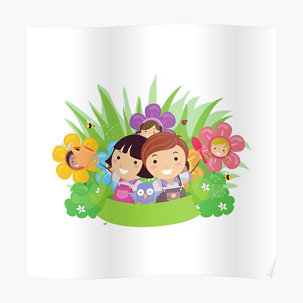 "Kid Core Flower - Kid Flower" Poster for Sale by CorneliusDesign ...