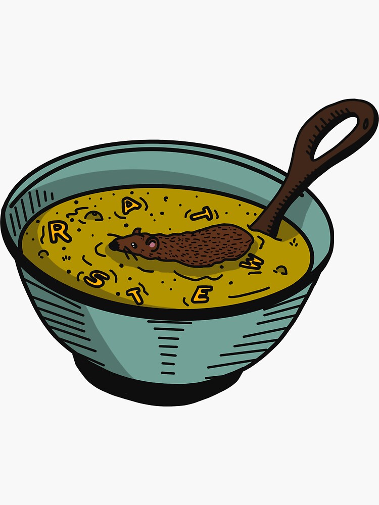 "Rat Stew" Sticker for Sale by r-hughes1014 | Redbubble