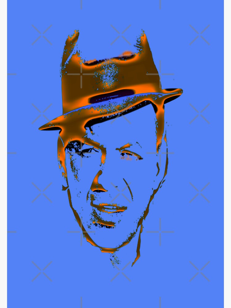 "FRANK SINATRA 3" Sticker for Sale by noimion | Redbubble