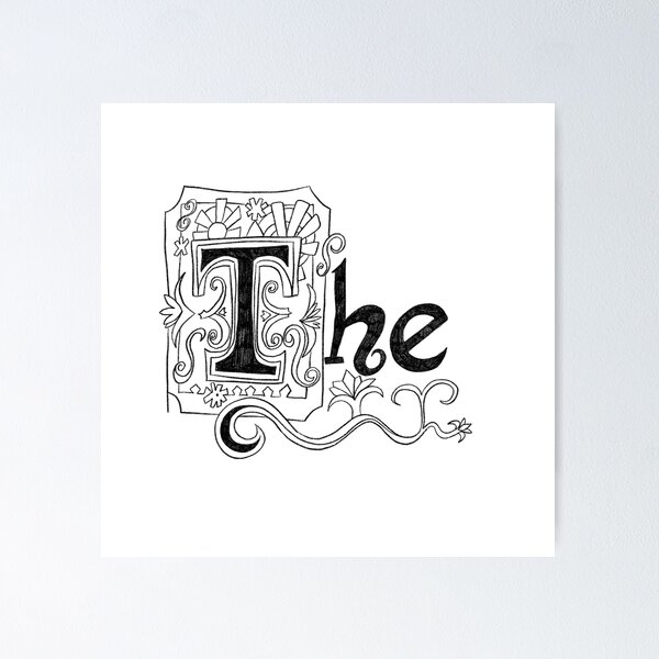 "Fancy 'The' from Spongebob's Essay" Poster for Sale by themagicbox ...
