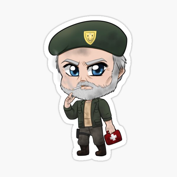 "Bill Overbeck Sticker" Sticker for Sale by LalaLaurie | Redbubble