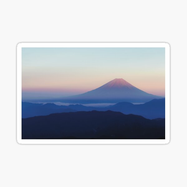 "Mount Fuji Mt Fuji " Sticker for Sale by Daisy-Johnson99 | Redbubble