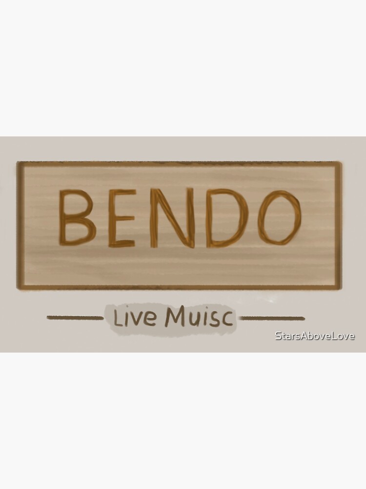 "BENDO club merch" Sticker by StarsAboveLove | Redbubble