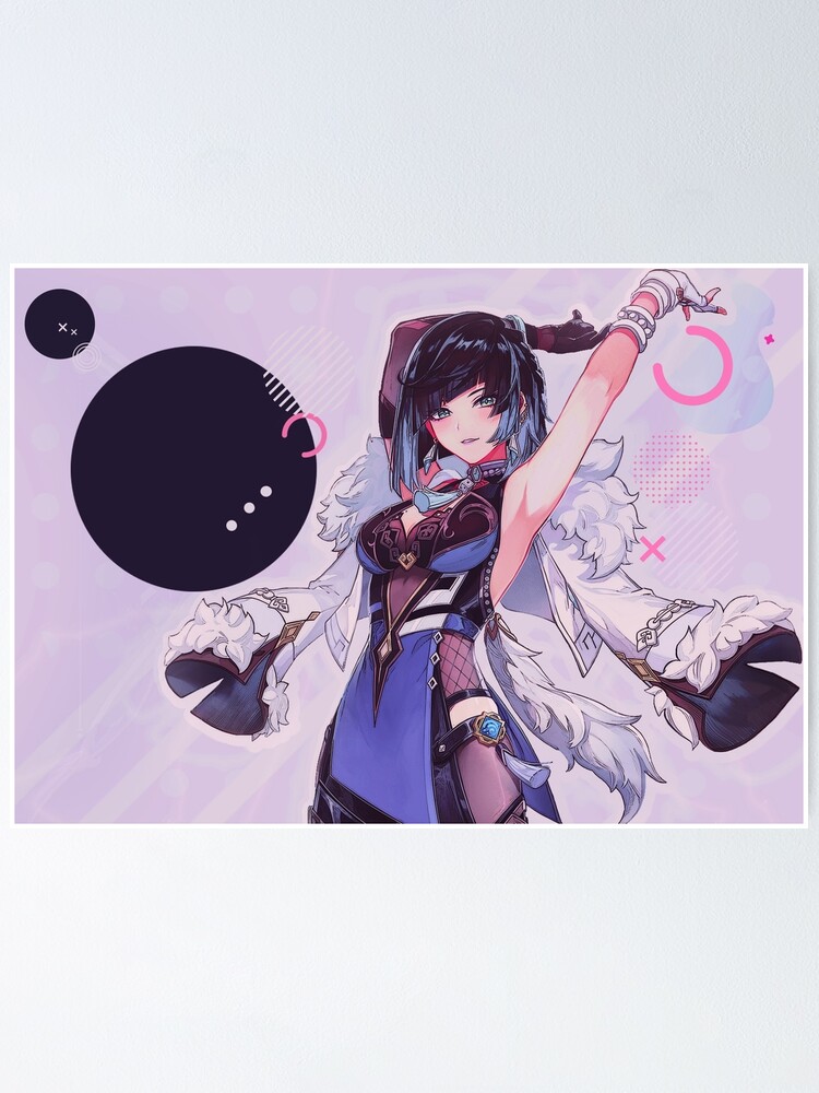 "Yelan - Genshin impact" Poster by Omagatoki | Redbubble
