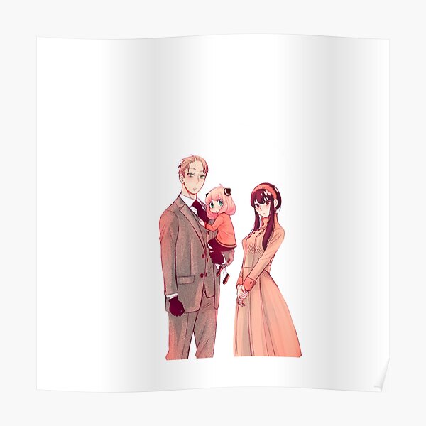 "SPY x FAMILY Forger Family" Poster by leegends44 | Redbubble