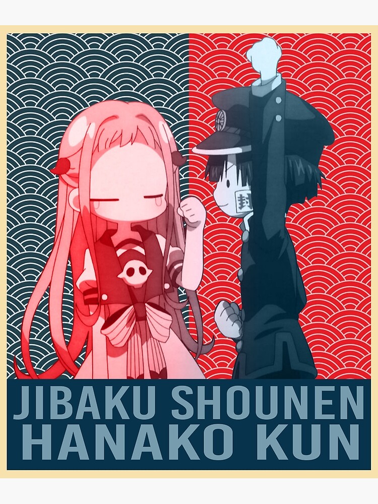 "Jibaku Shounen Hanako Kun TBHK JSHK" Poster for Sale by boba-choco ...