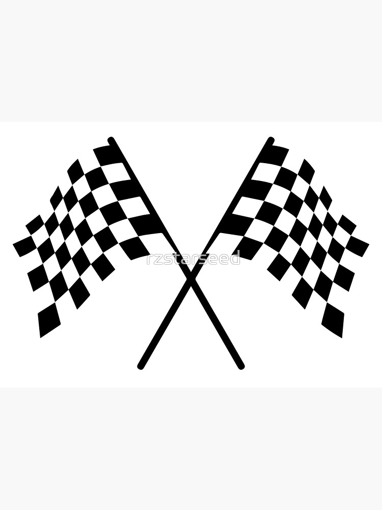 "Finish Line" Sticker by rzstarseed | Redbubble