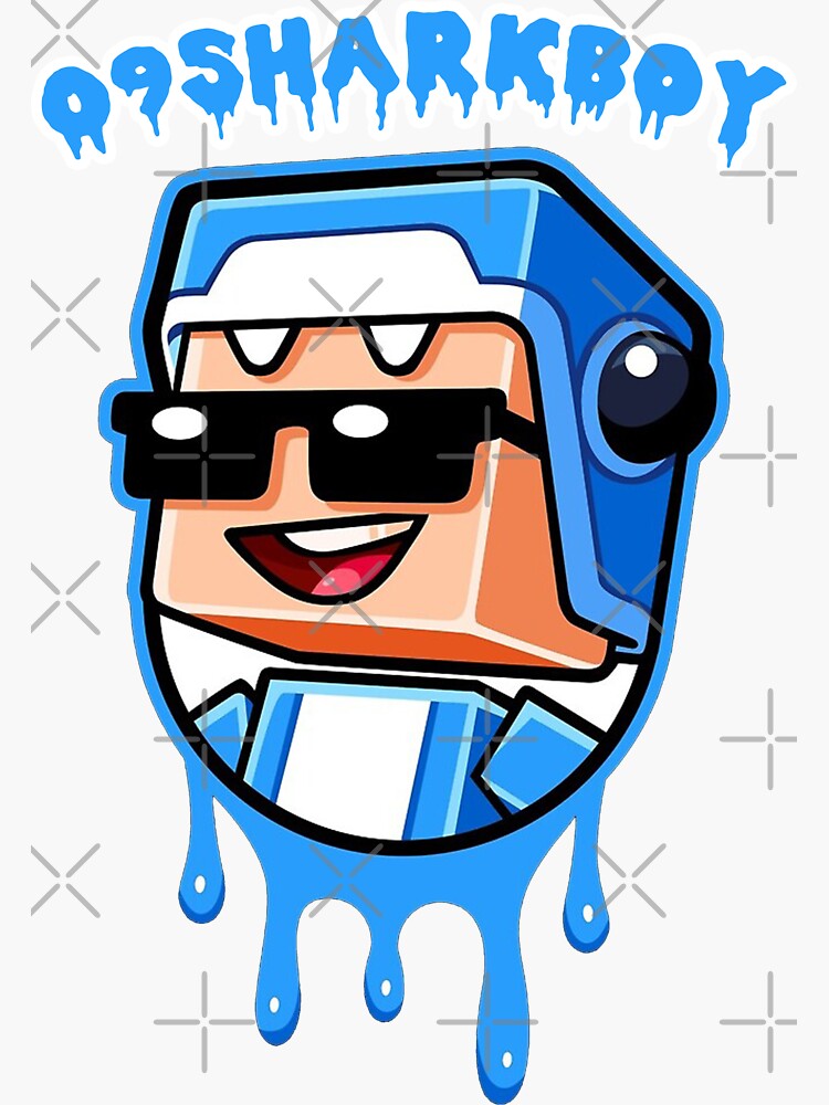 "09sharkboy" Sticker by FGRF | Redbubble