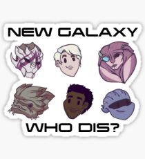 Mass Effect Stickers | Redbubble