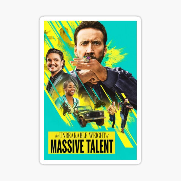 "Massive Talent" Sticker for Sale by Movarel | Redbubble