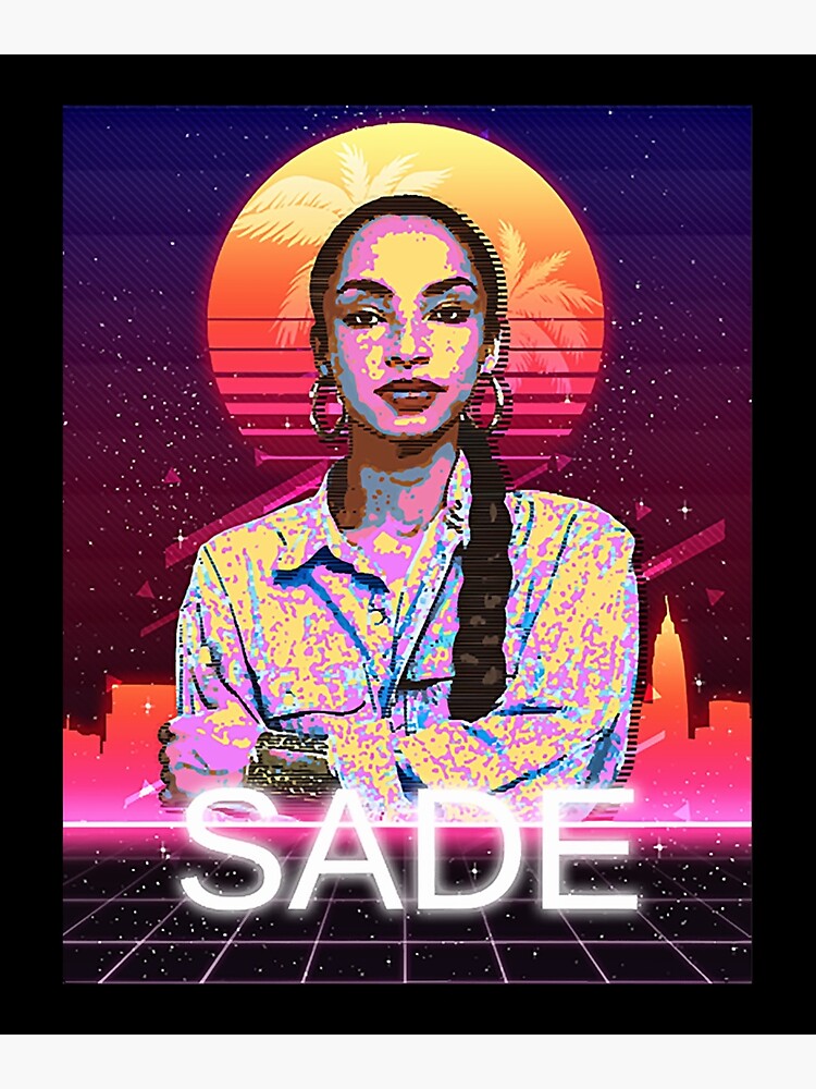 "Sade Adu 80s Sade Adu" Photographic Print by PedriGavia | Redbubble