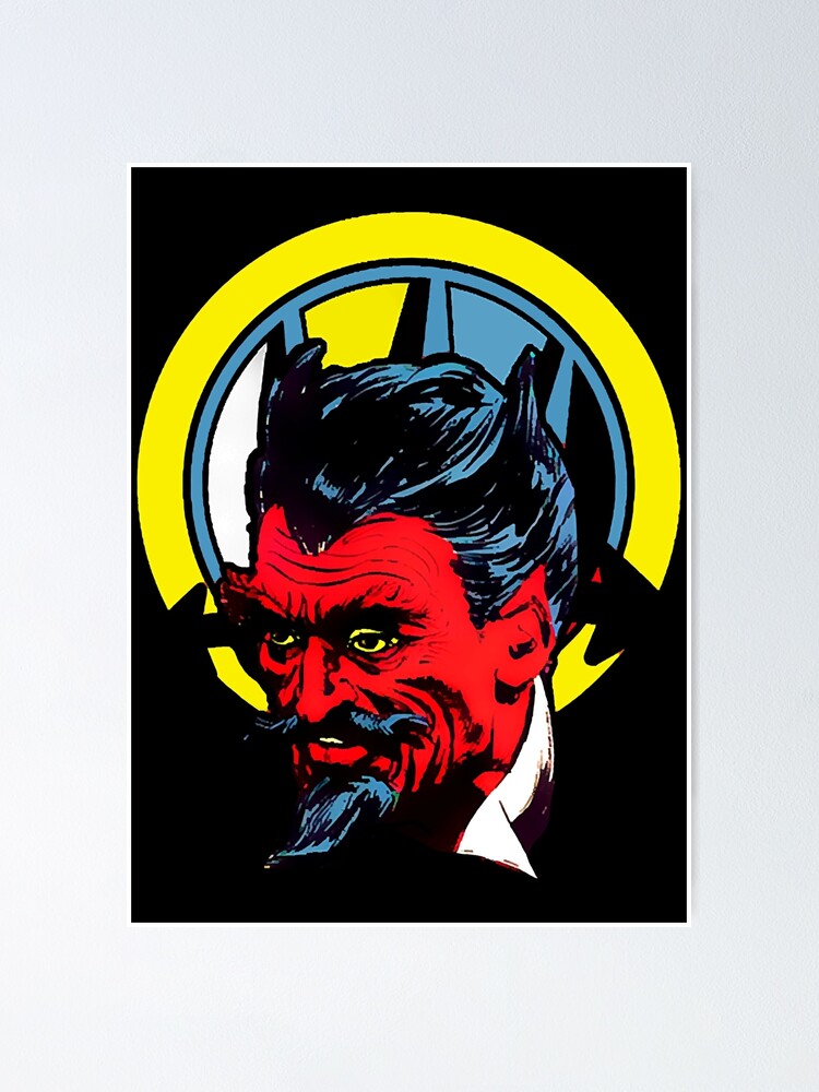 Póster «Señor Satanás Diablo en el Infierno» de MarkJohns19915 | Redbubble