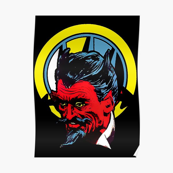 Póster «Señor Satanás Diablo en el Infierno» de MarkJohns19915 | Redbubble