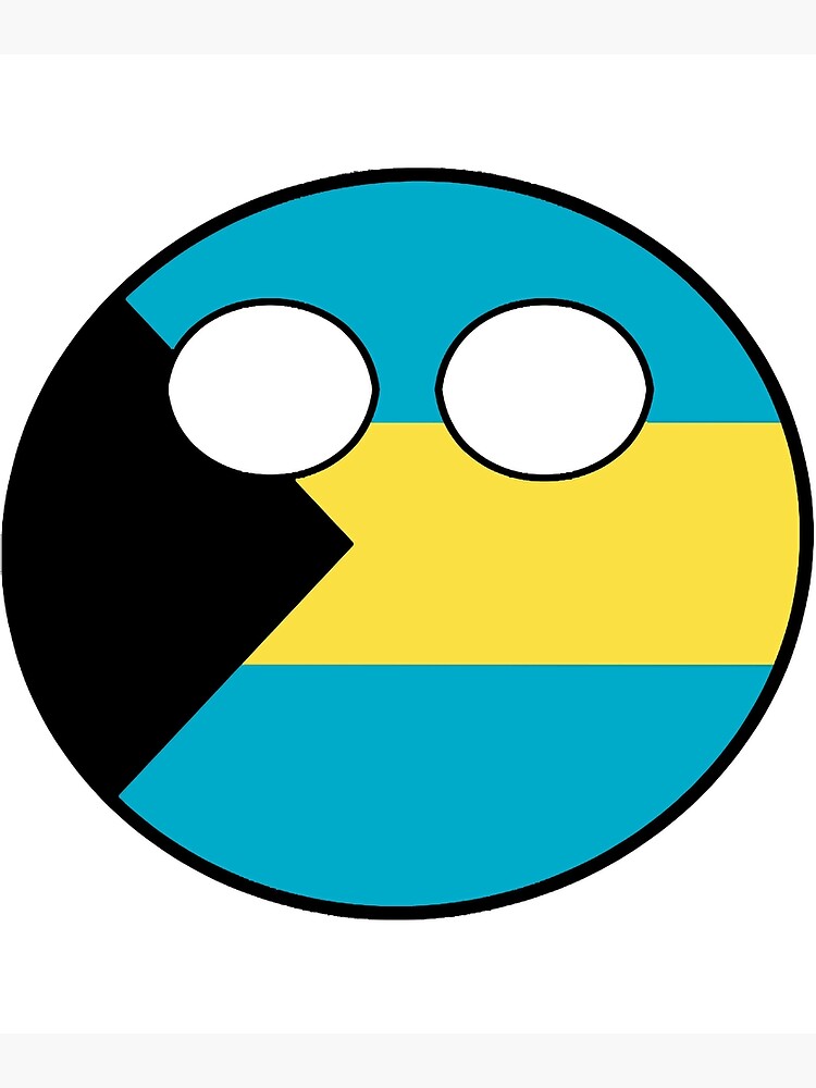 "Countryball Laenderball Land Heimat Bahamas" Greeting Card for Sale by ...