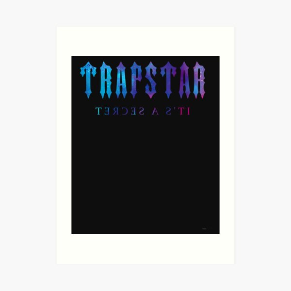 "Trapstar Logo Design " Art Print for Sale by BullZDesign | Redbubble