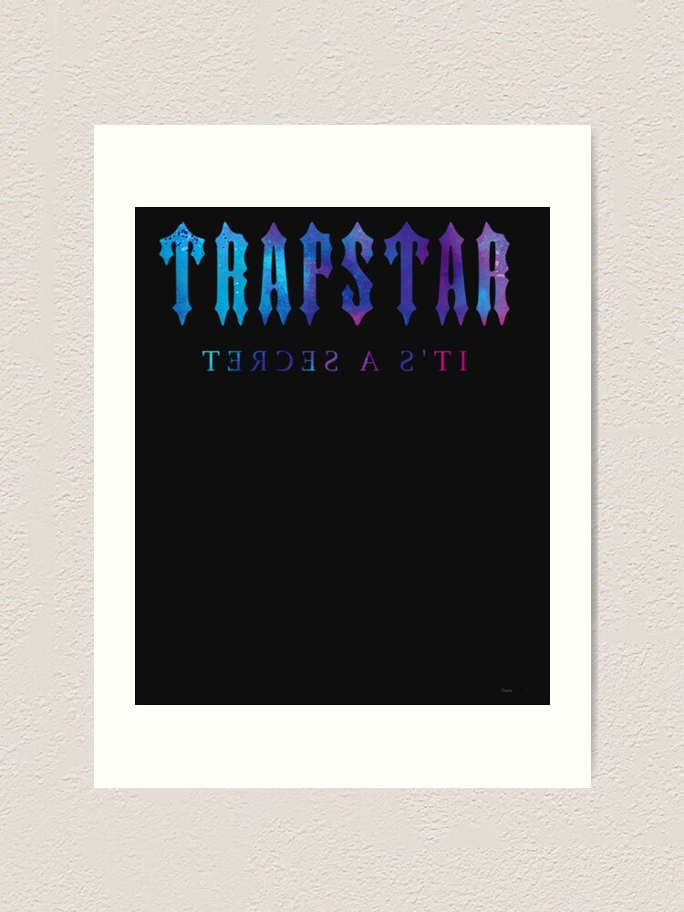 "Trapstar Logo Design " Art Print for Sale by BullZDesign | Redbubble