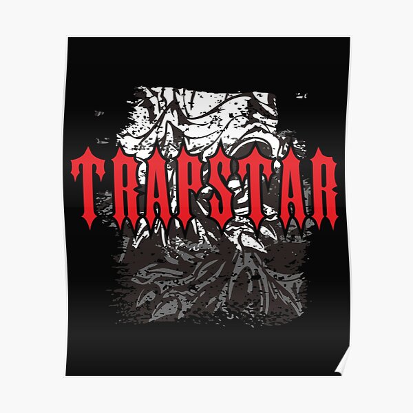"trapstar skull " Poster for Sale by BullZDesign | Redbubble