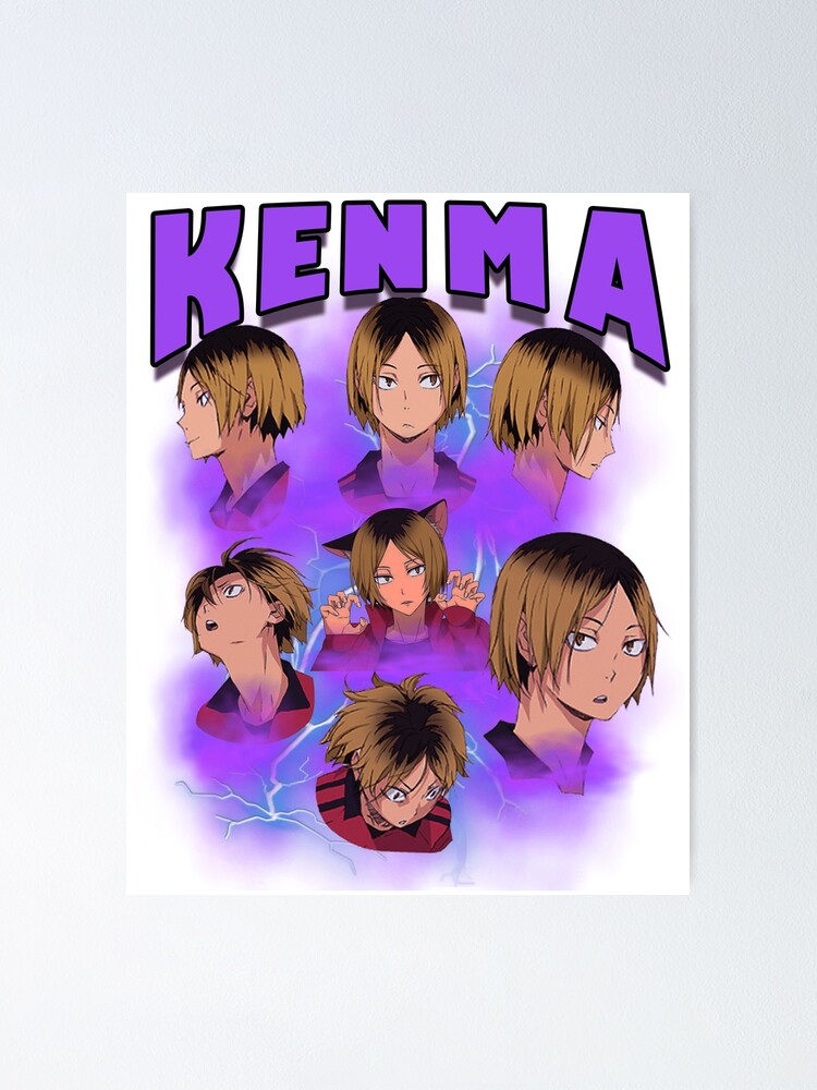 "Kenma Kozume, Haikyuu Anime, Tetsuro Kuroo, Nekoma Team" Poster for ...
