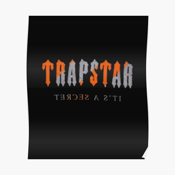 "TRAPSTAR Orange Stripes Graphic" Poster for Sale by BullZDesign ...