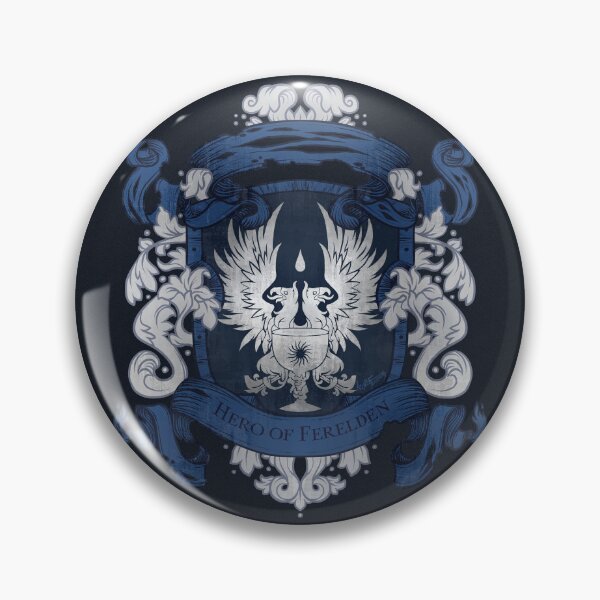 "Dragon Age: Hero of Ferelden" Pin for Sale by ArcaneFeathers | Redbubble