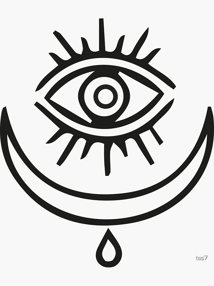 "Magic Eye " Sticker by tas7 | Redbubble