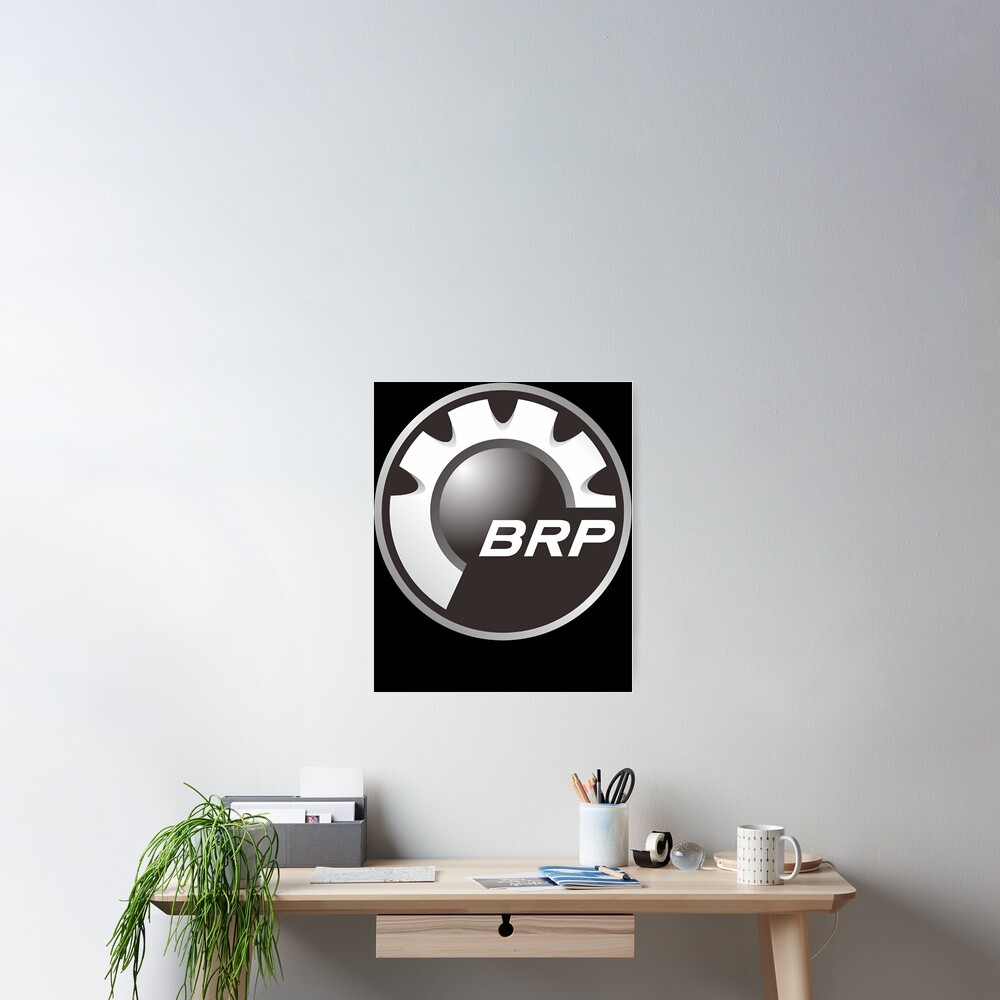 "BOMBARDIER RECREATIONAL PRODUCTS LOGO" Poster for Sale by MarciaConl ...