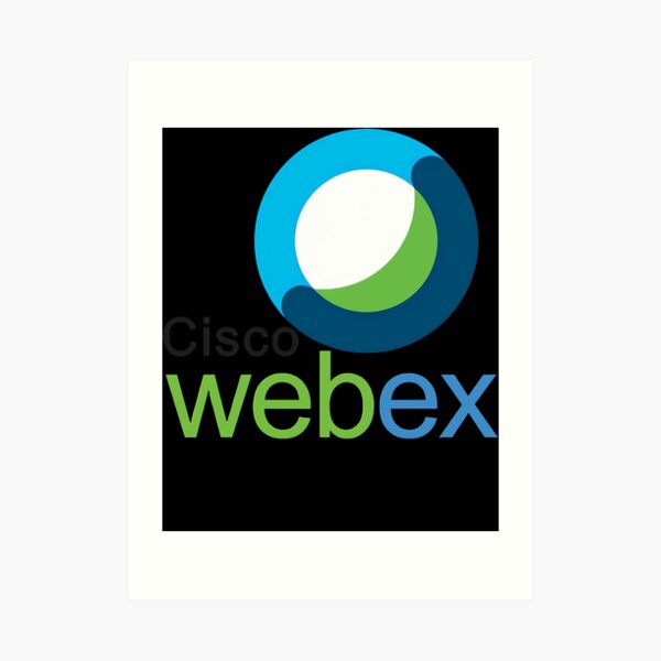 "Cisco Webex Logo" Art Print for Sale by MarciaConl | Redbubble