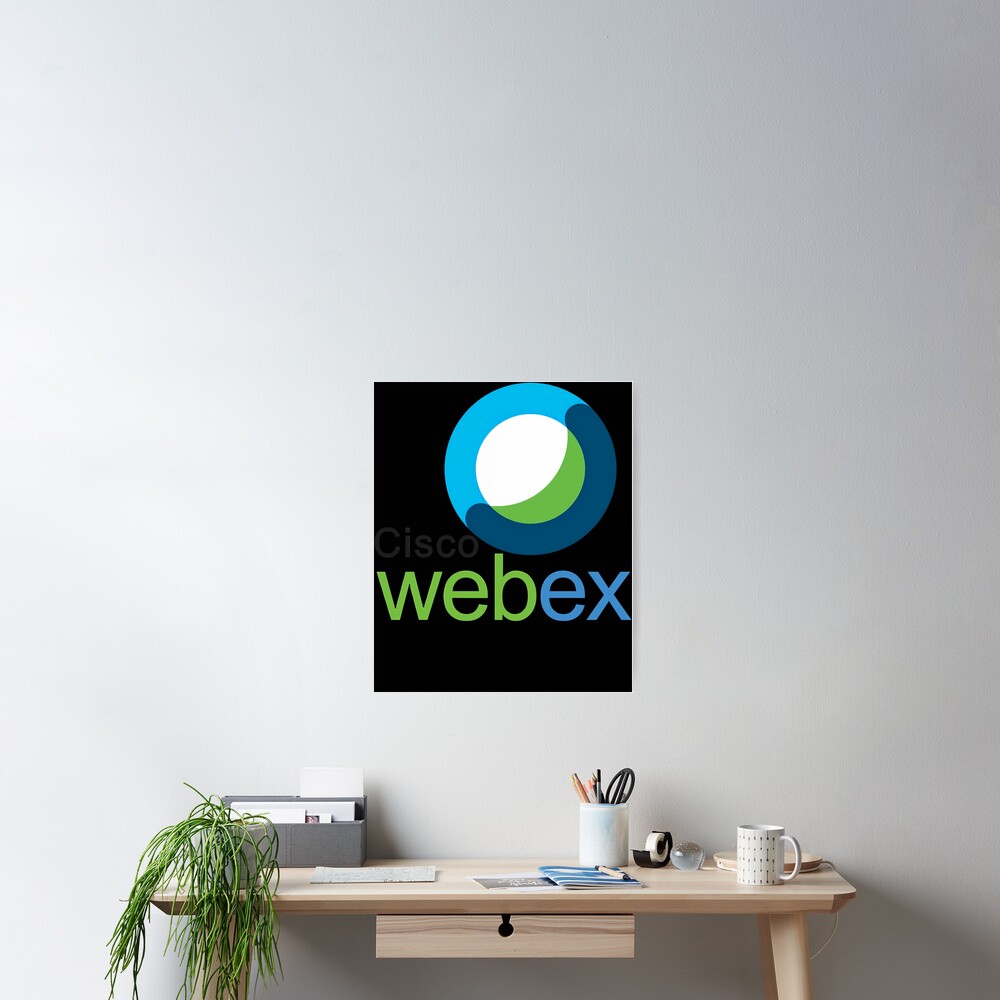 "Cisco Webex Logo" Poster for Sale by MarciaConl | Redbubble