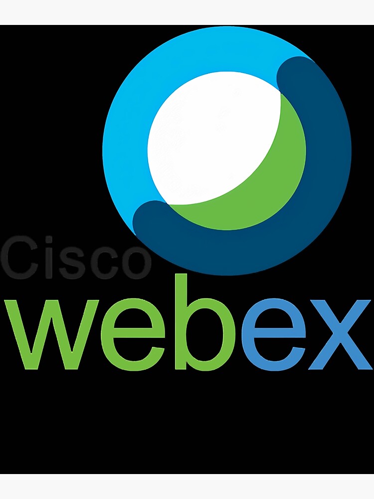 "Cisco Webex Logo" Poster for Sale by MarciaConl | Redbubble